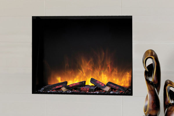 Flamerite Fires E-FX Slim Line 30-inch Tall Built-In Electric Firebox ...