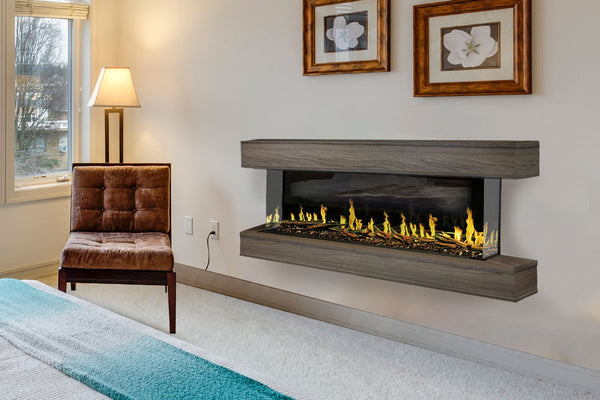 Modern Flames Orion Multi 88 inch 3-Sided Electric Fireplace Wall Mount ...