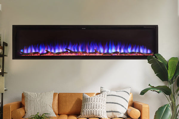 Touchstone Sideline Elite 84 inch Smart Wall Mount Recessed Electric ...